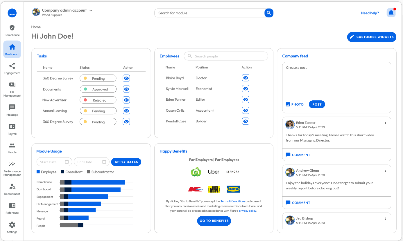 Free Recruitment Software - Happy HR
